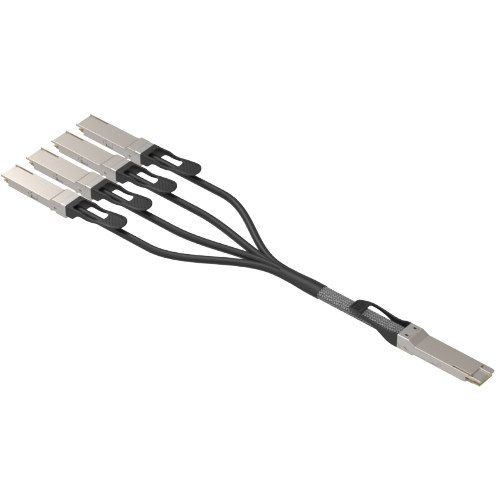 40G QSFP+ To 4x 10G SFP+ Passive Directed Copper Cables, 4x10G NRZ ...