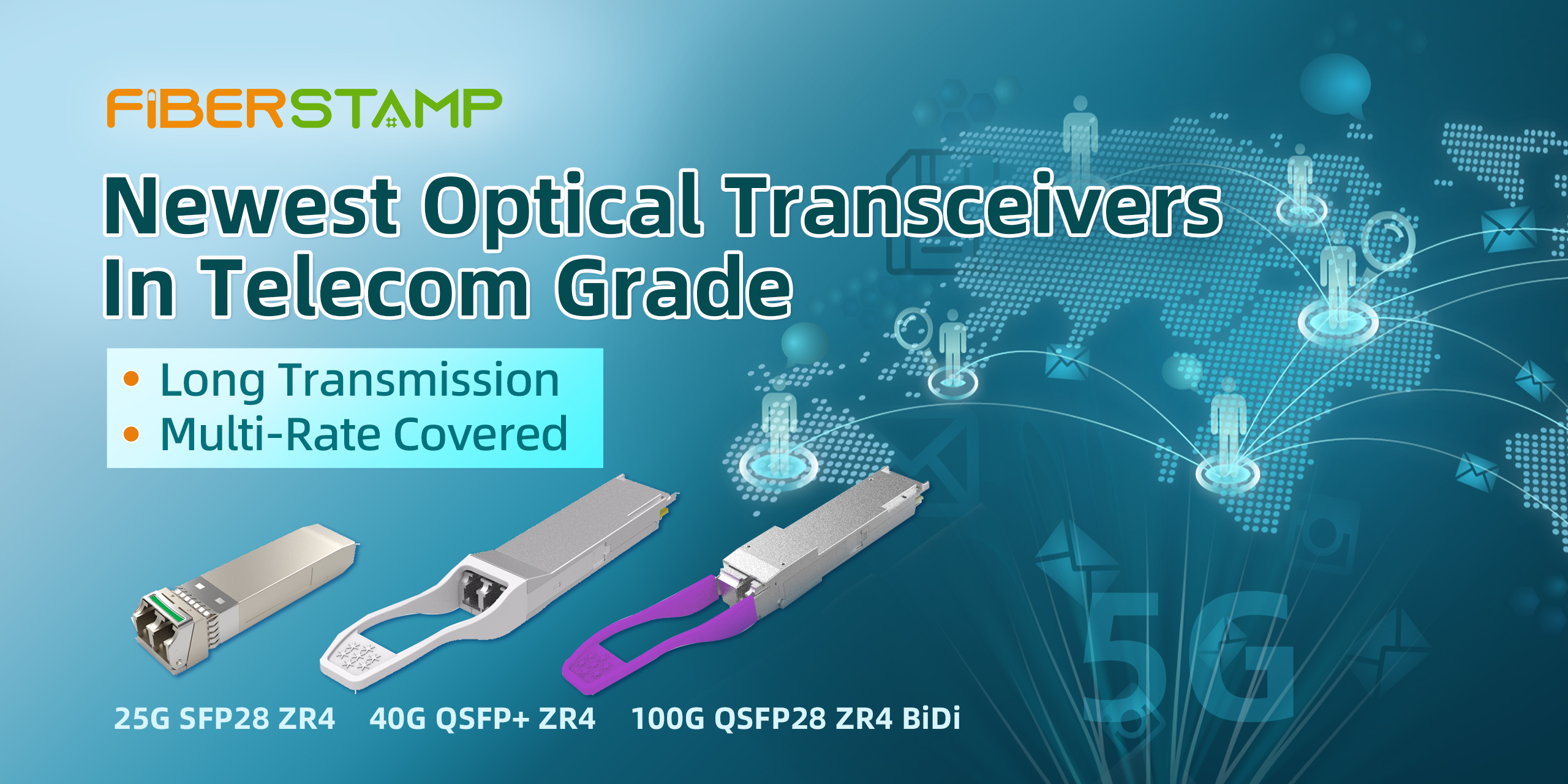 FIBERSTAMP Launches Long-Haul Telecom-Grade Optical Transceivers ...
