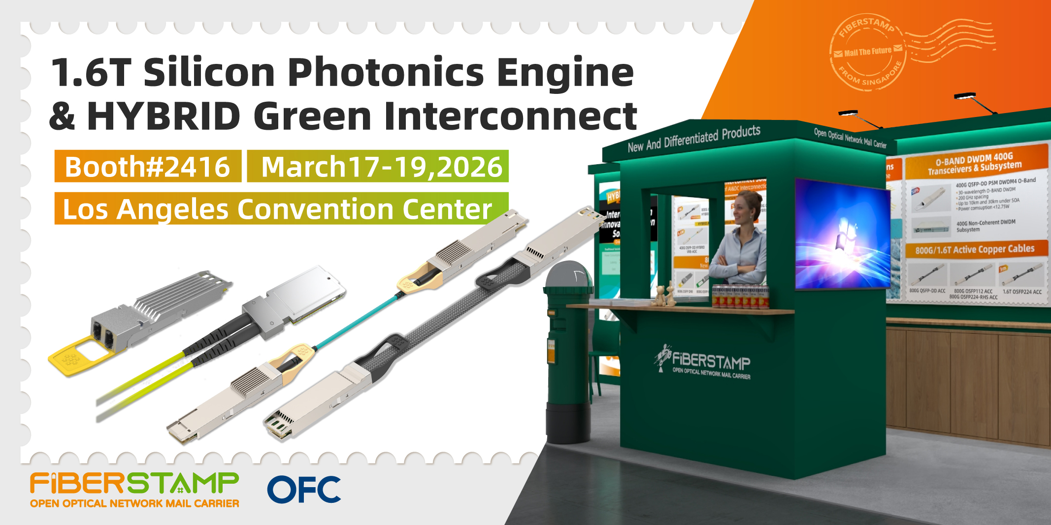 OFC 2026 — Live Demonstration of the 1.6T DR16-NPO Silicon Photonics ...